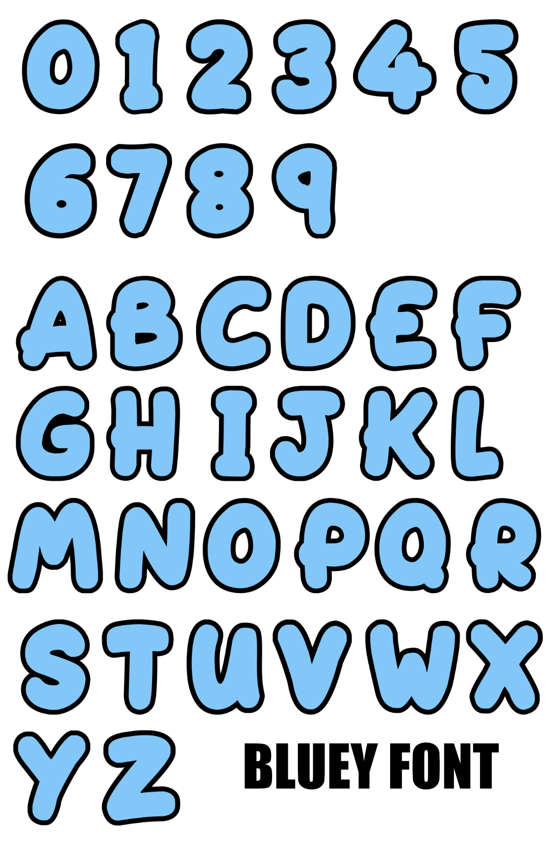 Bluey Font – Little Linc's Boutique
